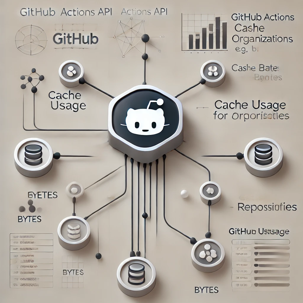 Github Actions API: get cache for org | Orchestra